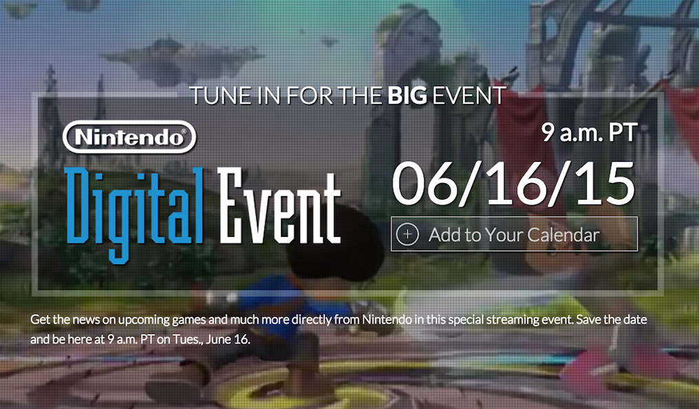 I’ll Review Anything: Nintendo Digital Event @ E3 2015 | 3rd World Geeks