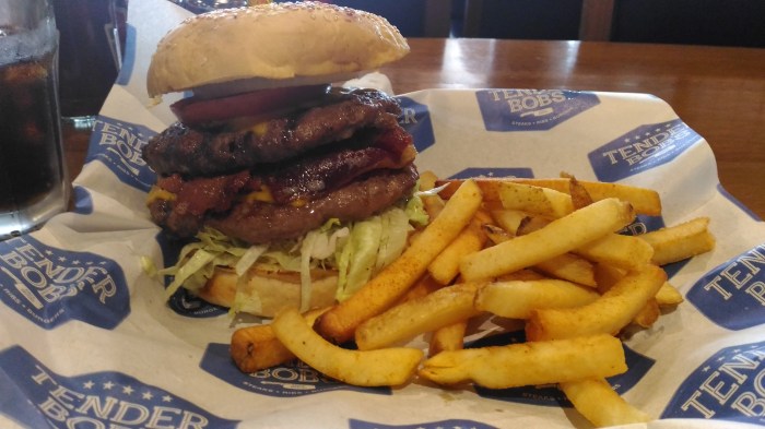 Burger Month: Tender Bob’s Fully Loaded Burger | 3rd World Geeks