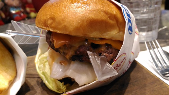 Burger Month 2019: DC Super Heroes Cafe’s Belly Buster Burger | 3rd ...